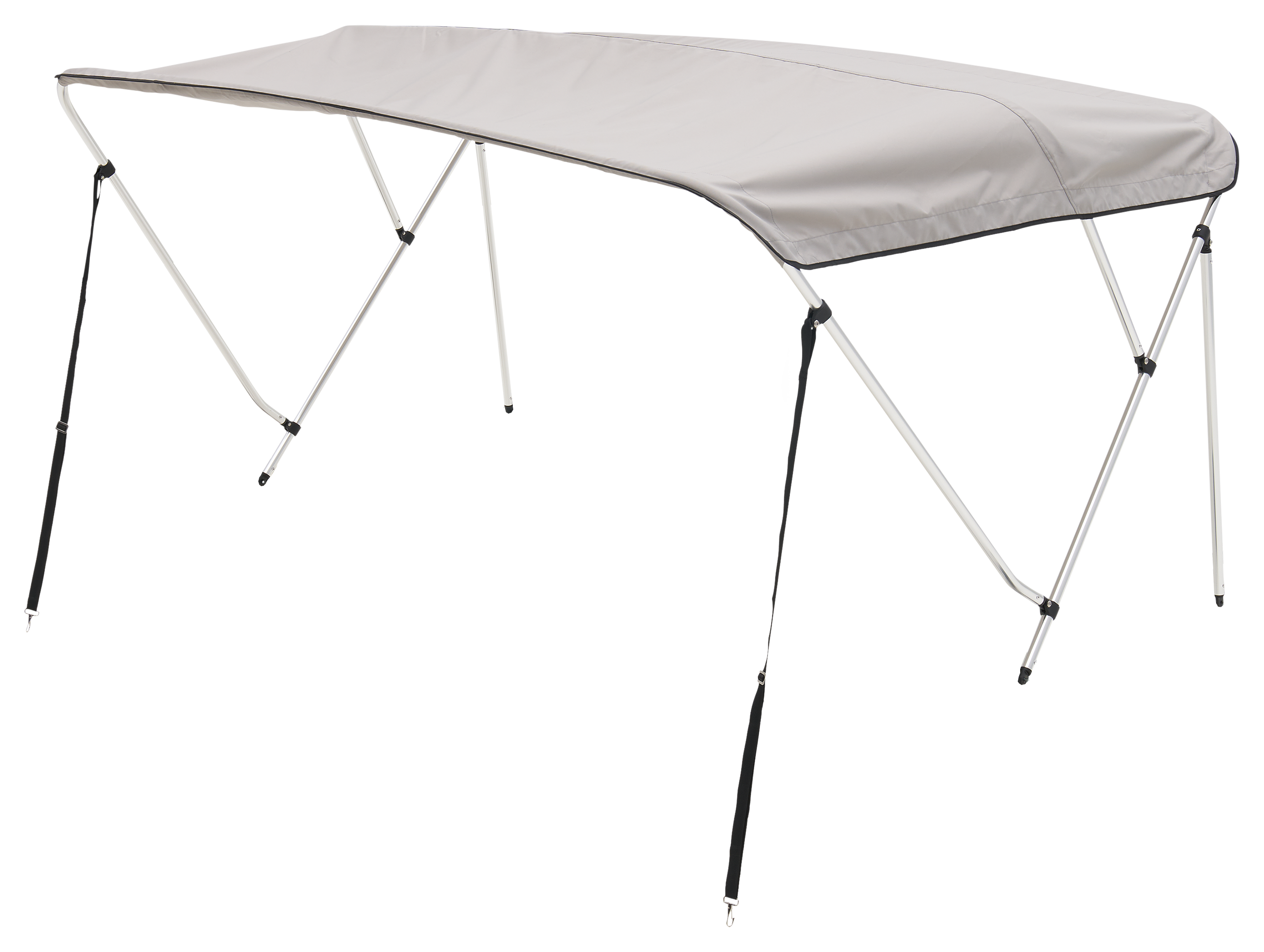 Bass Pro Shops Compact 3-Bow Bimini Top - 46''H - 72''L - 67'-72''W ...